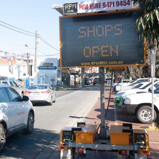 Variable Message Signs Hire | RPM Hire