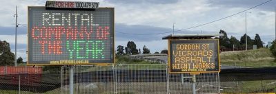 Benefits and Types of Variable Message Signs - RPM Hire
