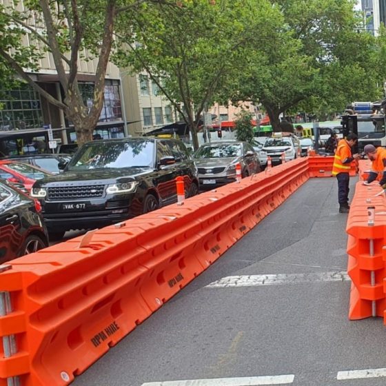 Armorzone Water Barrier Hire - RPM Hire