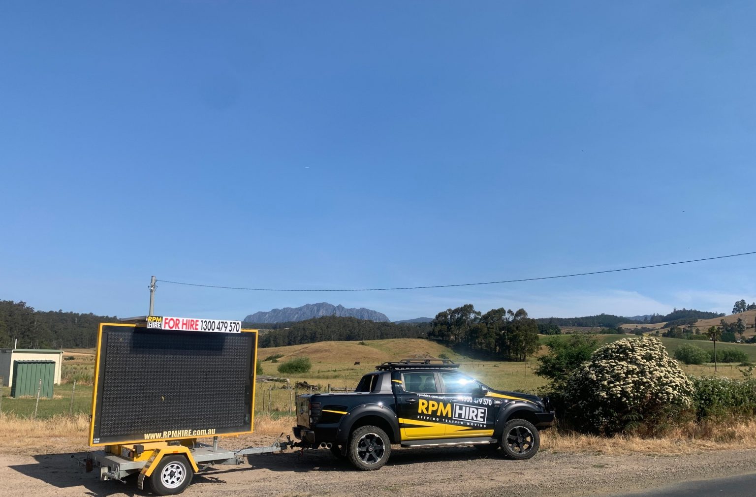 Hire Traffic Management Equipment in Tasmania - RPM Hire