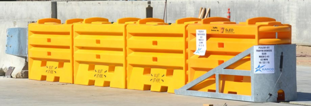 Crash Cushion 101: SLED Crash Cushion - RPM Hire