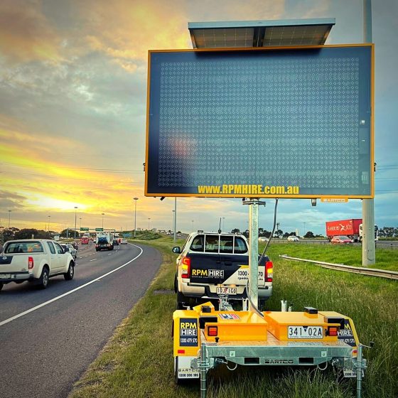 VMS - Variable Message Sign Board Hire | Free Quote