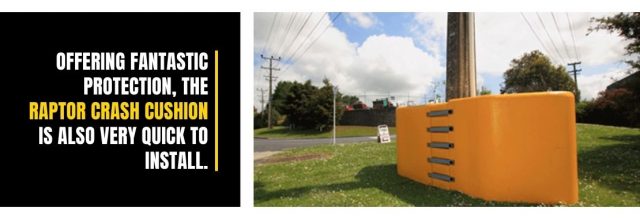 Crash Cushion 101: What Is A Raptor Pole Protector? - RPM Hire