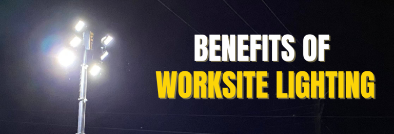 What Are the Benefits of Worksite Lighting? - RPM Hire
