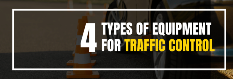 4 Types of Equipment For Traffic Control - RPM Hire