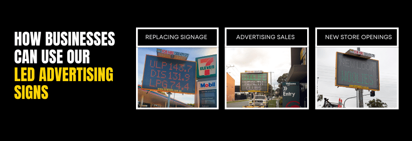 Why Use LED Advertising Signs For Your Business? - RPM Hire