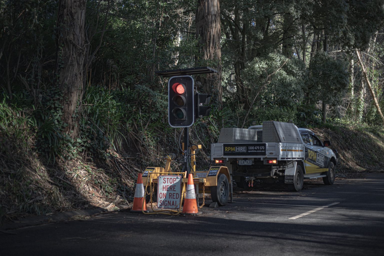 Portable Traffic Light Trailers & Signals Hire | Free Quote